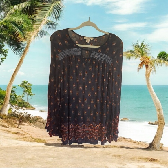 Vintage America | Tops | Vintage America Top Navy Xl | Poshmark